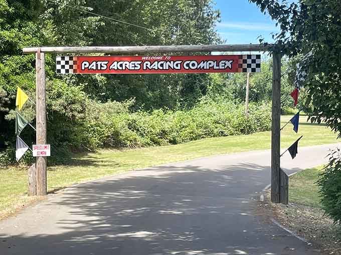 The gateway to adventure where your everyday worries get left behind at the starting line.