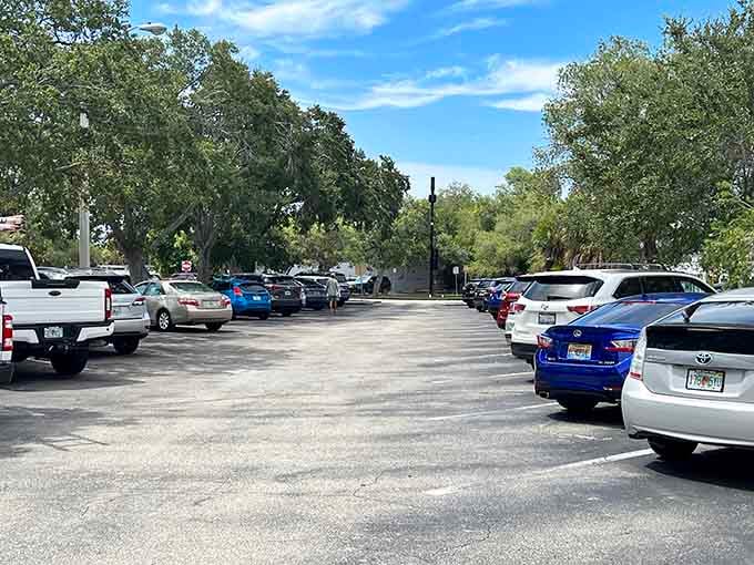 Ample parking means the hardest part of your visit is convincing the kids it's actually time to leave.