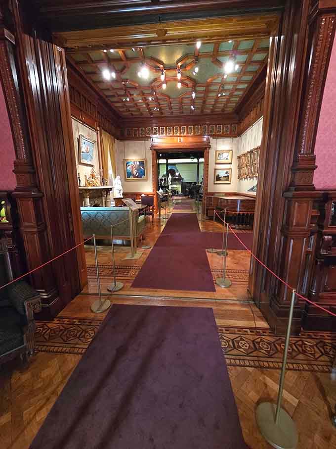 Walking these halls feels like stepping into a time machine, minus the complicated physics and paradoxes involved.