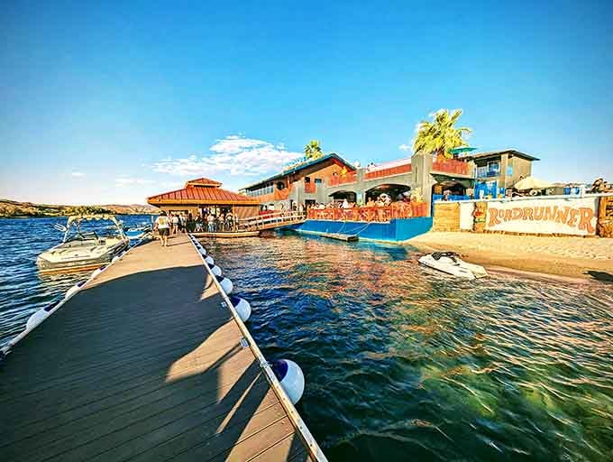 The waterfront setting proves Arizona has more tricks up its sleeve than most people give it credit for.