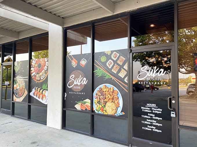 Suka Sushi brings international flavors to town, because even small cities deserve excellent food without apology.