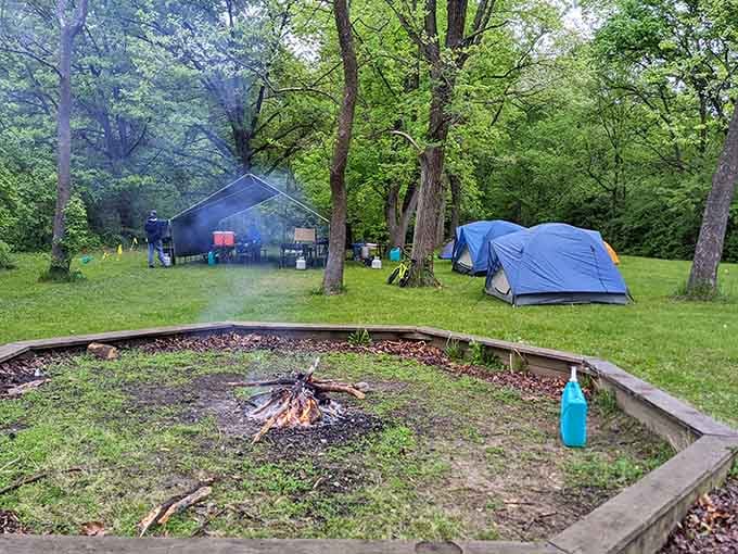 Campfire smoke, crackling wood, and the promise of s'mores&mdash;some traditions never go out of style, thank goodness.