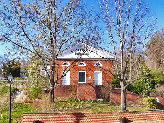 The Scottsville Museum preserves canal-era stories in a building that's practically a historical artifact itself.
