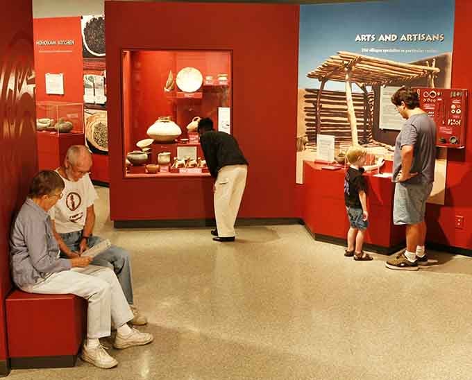 Families explore together, bridging generations while discovering the generations who came thousands of years before them.