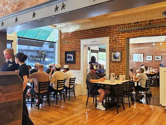 A full house of happy diners is the best review any restaurant could ask for, better than stars.