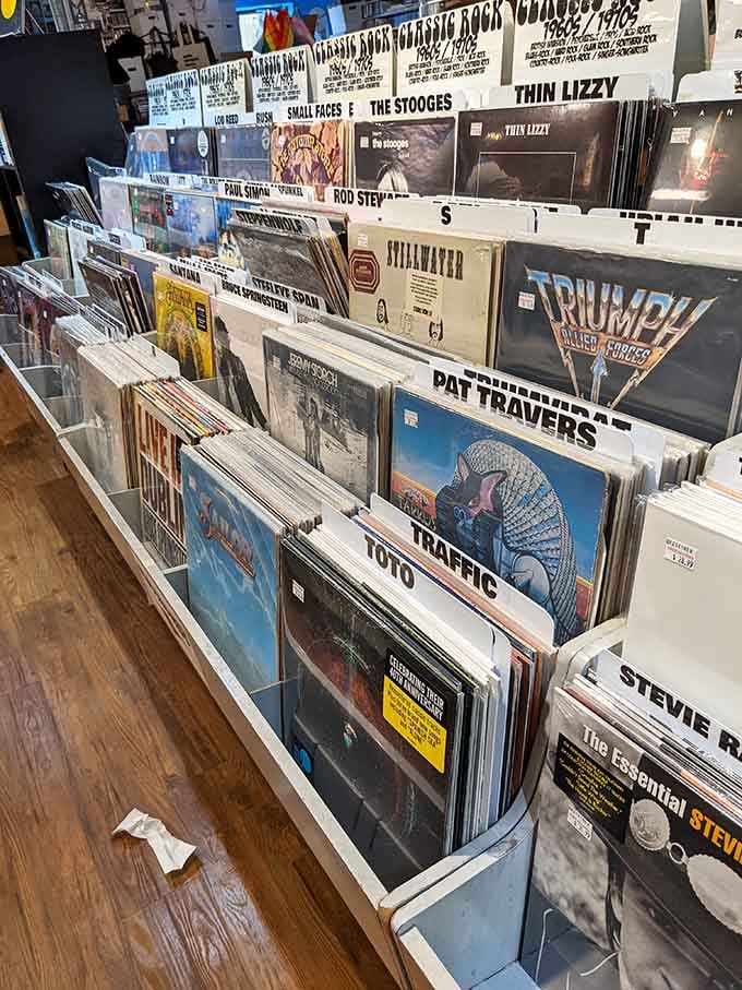 When classic rock meets prog rock in perfect alphabetical harmony, collectors know they've found their happy place.