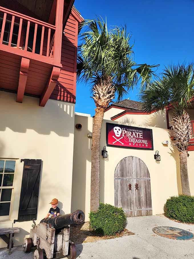 The Pirate & Treasure Museum beckons with promises of swashbuckling tales and treasures that won't require actual plundering.