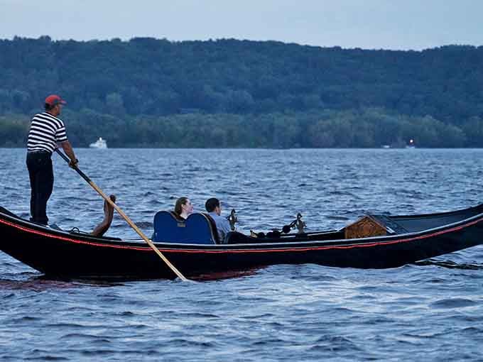 A gondola ride on the St. Croix River is basically Venice, except with better water quality and fewer pigeons.