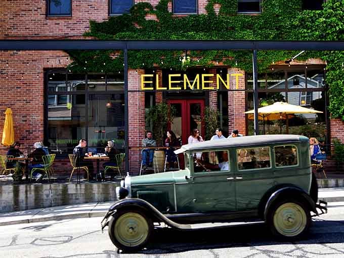 Element brings contemporary dining to historic streets, because even Gold Country towns deserve modern flavors.