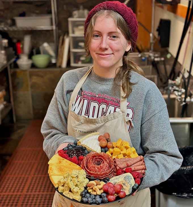 That gorgeous charcuterie board proves some people were born to arrange cheese and make the rest of us jealous.