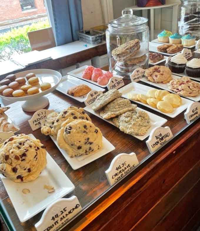 This pastry display could make a grown adult weep with joy and indecision in equal measure.