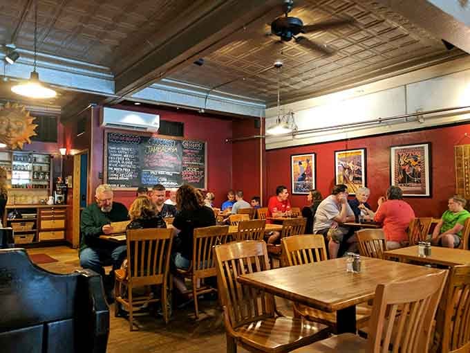 Full tables and happy faces tell the story better than any review ever could about this place.