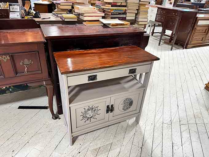 Upcycled furniture with character and charm that mass-produced pieces could never hope to match perfectly.