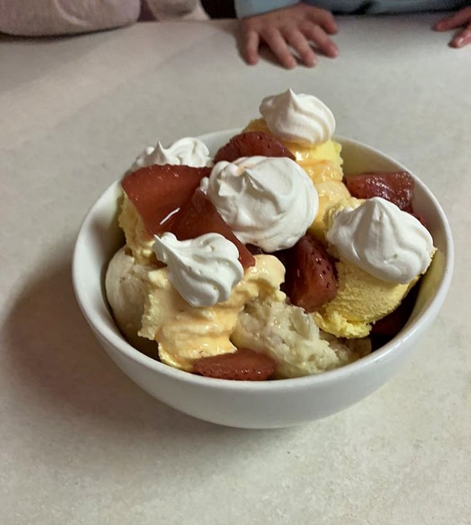 Save room for dessert because this sweet creation is worth loosening your belt another notch.