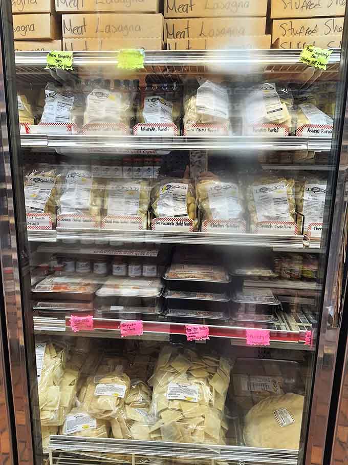 Frozen lasagnas and ravioli ready to take home, for when you want Tony's quality without leaving your house.