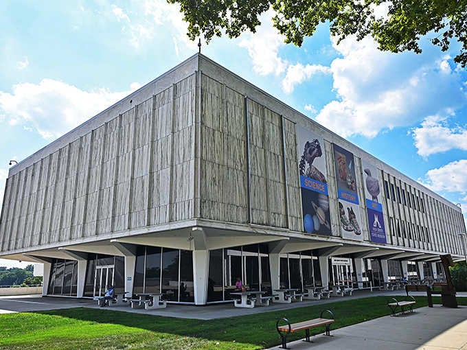New Jersey State Museum's modernist architecture houses culture and history accessible to everyone who walks through those doors.