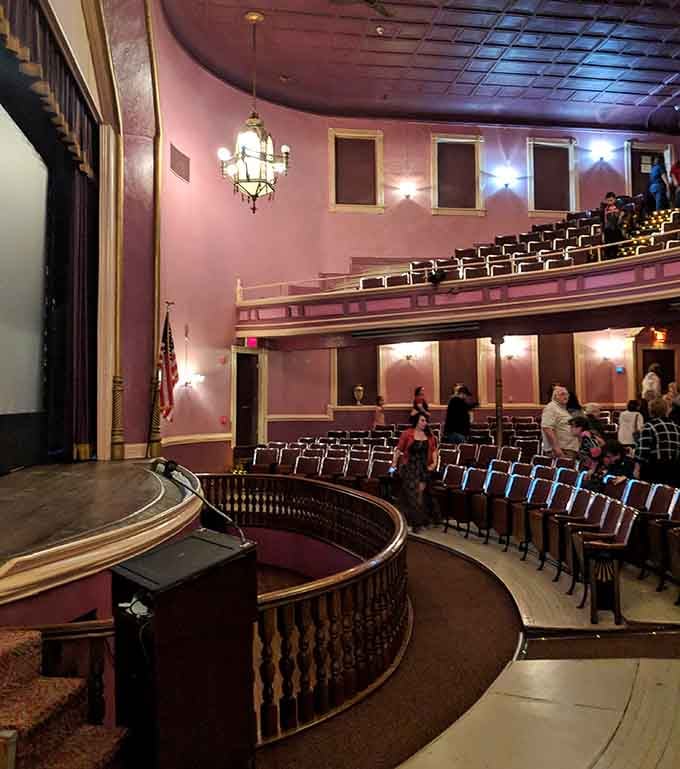 The side balcony offers an intimate perspective, where you're close enough to feel every emotional moment.