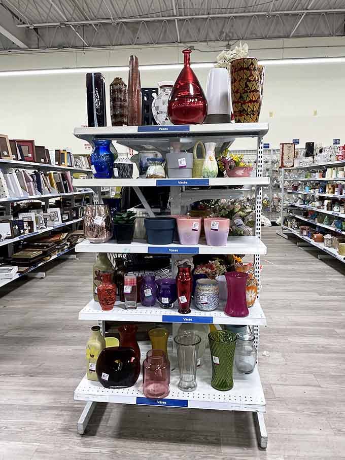 Decorative vases in every color and style, ready to class up your home like you hired an interior designer.