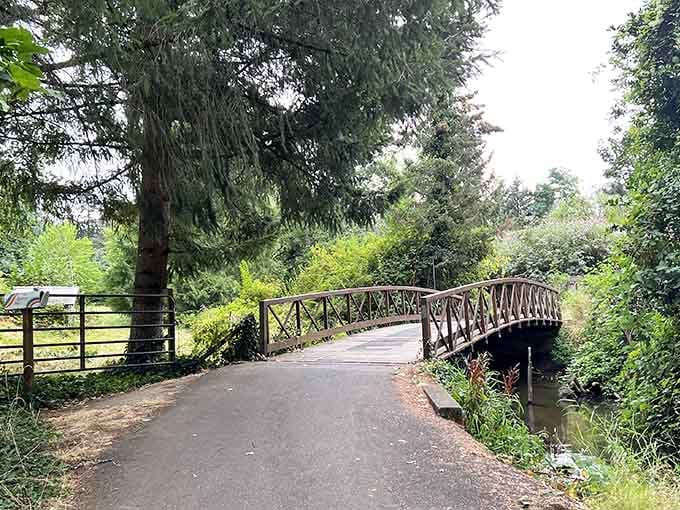 Burnt Bridge Creek Greenway's peaceful paths wind through nature, offering escape routes from civilization without actually leaving city limits.