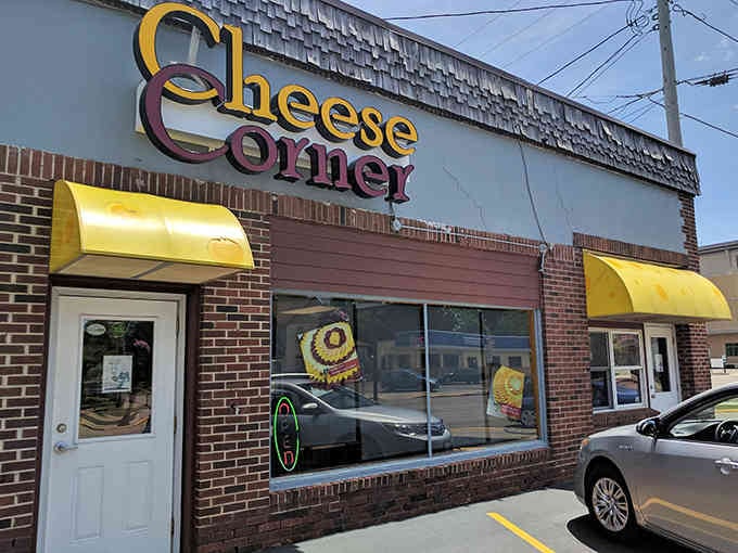The Cheese Corner stands ready to solve all your Wisconsin cheese needs, which are considerable and valid.