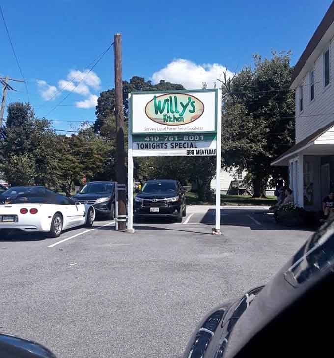 That sign announcing tonight's special is basically a beacon calling you home to dinner and pure happiness.