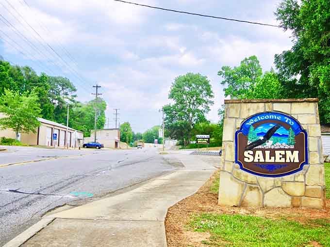 That welcome sign greets visitors with pride, announcing a community small enough to care but big enough to matter.