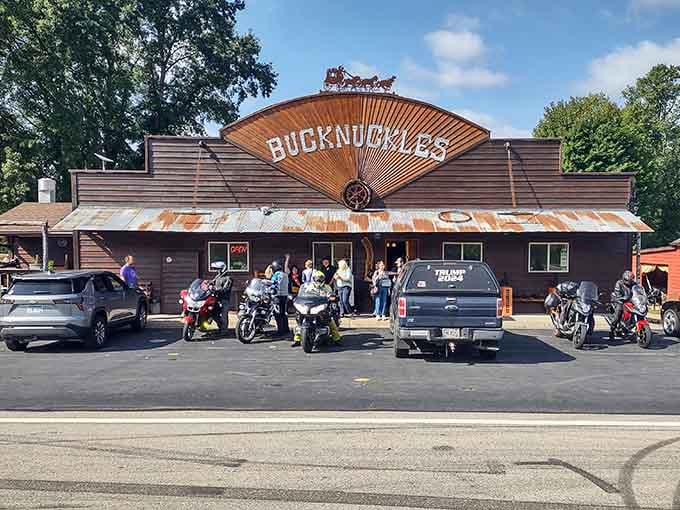 Bucknuckles Bar & Grill draws crowds like moths to flame, where good times and cold drinks are practically guaranteed.