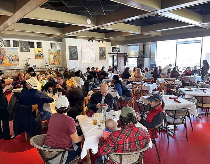 A packed house on a weekend morning tells you everything you need to know about quality and reputation.
