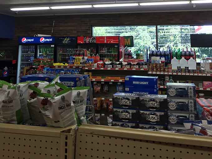 The beverage coolers are nice, but let's be honest &ndash; you're here for what's in that hot case.