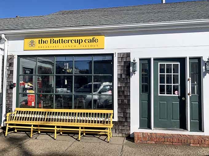 Buttercup Cafe's cheerful yellow sign promises comfort food without the Boston-sized bill that usually comes with it.