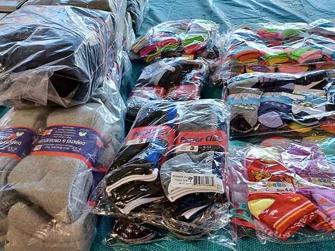 Socks packaged and ready to refresh your drawer, turning the mundane necessity into an unexpectedly affordable shopping win today.