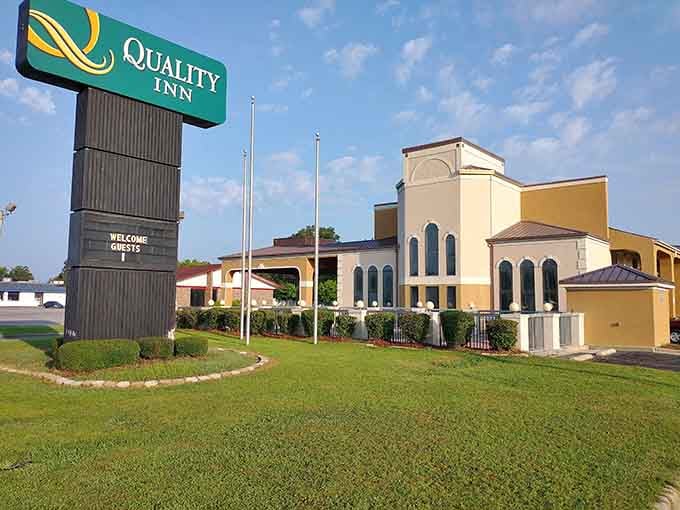 Quality Inn welcomes road-weary travelers with clean rooms and rates that won't require a payment plan.