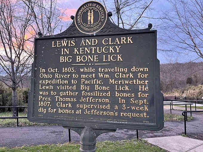 Lewis and Clark stopped here on their legendary expedition, proving even explorers appreciated a good roadside attraction back then.