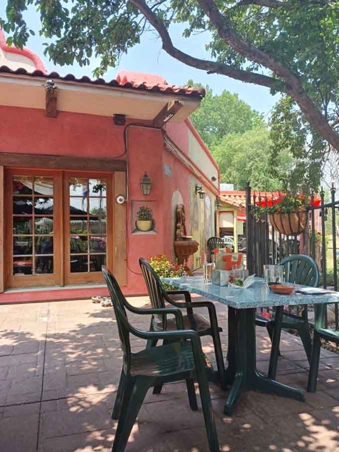 The patio where you can pretend you're dining in Mexico until a Minnesota breeze reminds you otherwise.