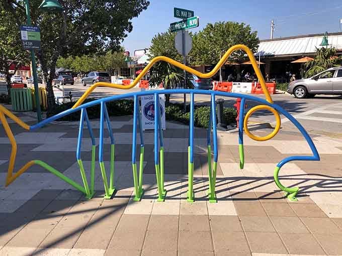 Public art that turns ordinary streets into something worth stopping for, because why should beaches have all the fun?