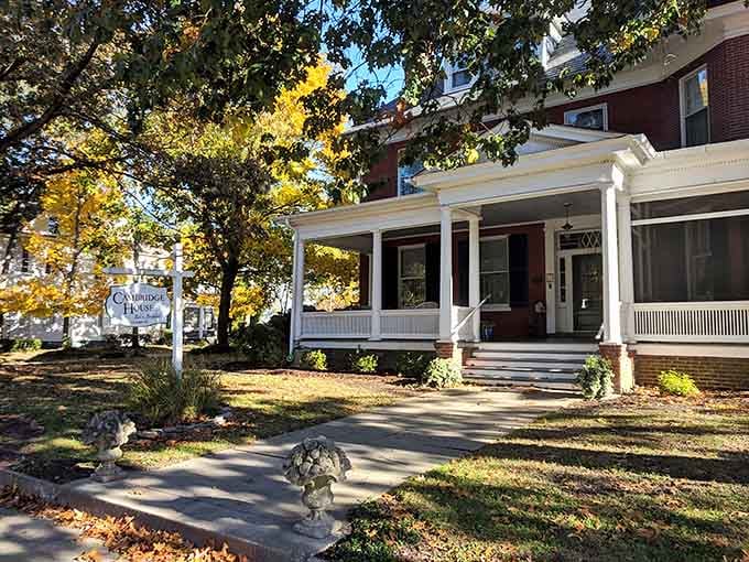 Bed and breakfast charm where porches were made for rocking chairs and unhurried morning conversations.