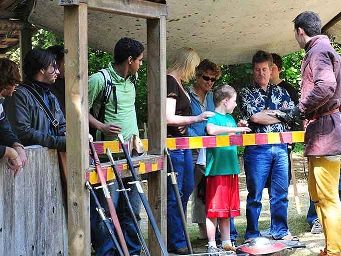 Visitors engage with costumed interpreters who've mastered the art of living like smartphones never existed.