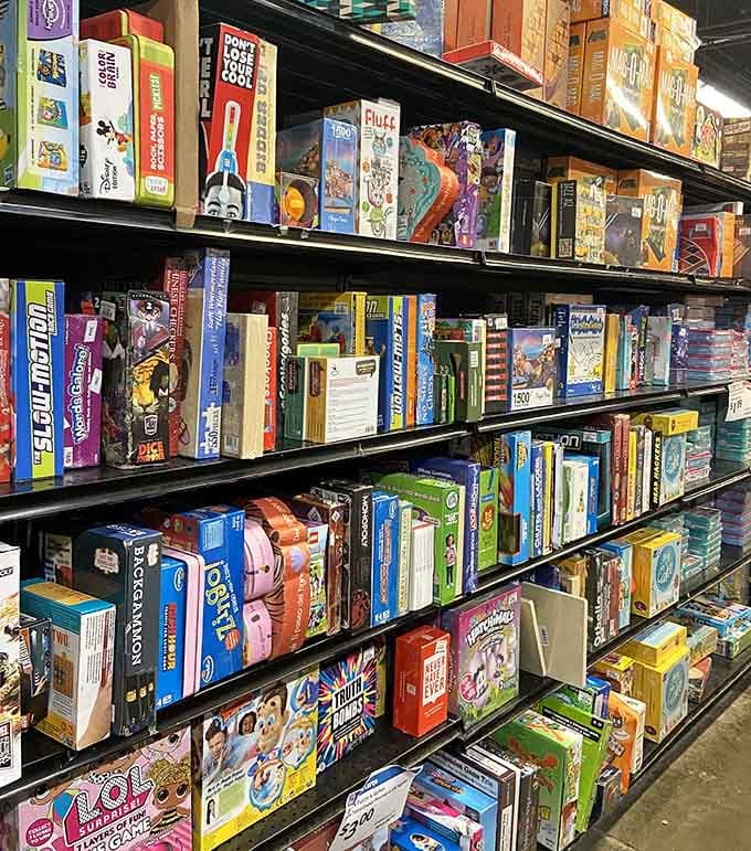 Board games stacked high for family game nights that won't cost more than the pizza you'll order afterward.