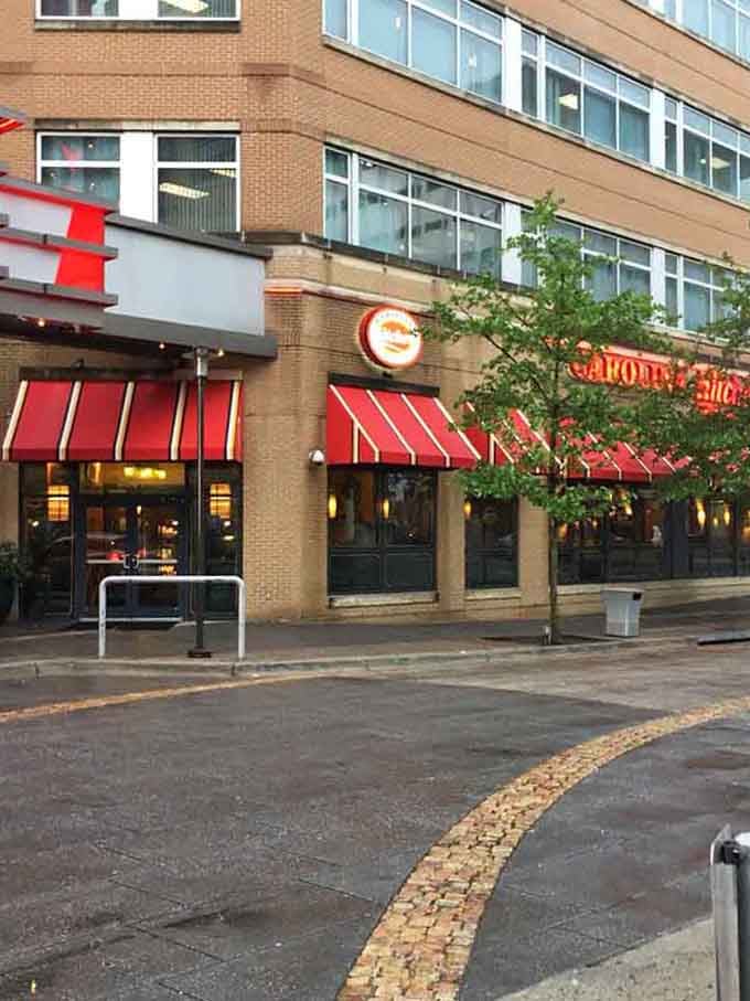 The exterior promises good things inside, and unlike most promises in life, this one actually delivers completely.