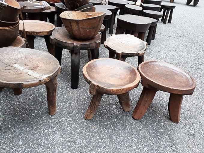 Handcrafted wooden stools prove that furniture can be both functional and conversation-starting without breaking your entire monthly budget.
