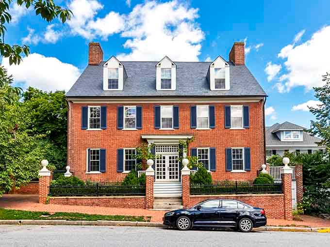 The Wickes House exemplifies Georgian elegance, the kind of home that makes you reconsider your retirement plans.