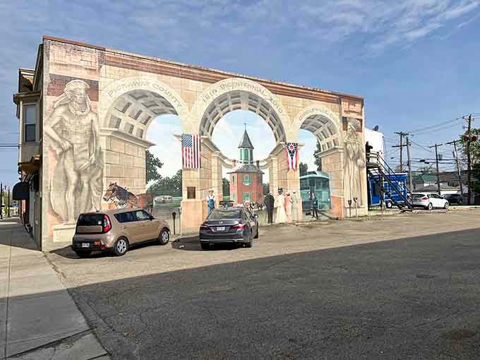 Street art meets small-town pride in murals that give downtown an unexpected dose of creative energy.