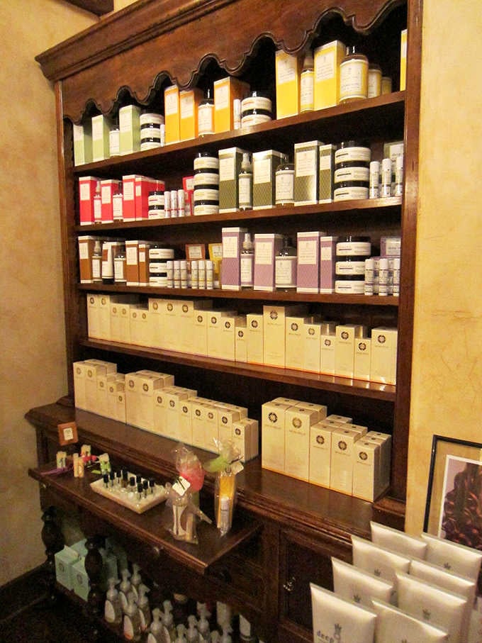 A well-stocked selection of premium products means you can take the spa experience home with you.