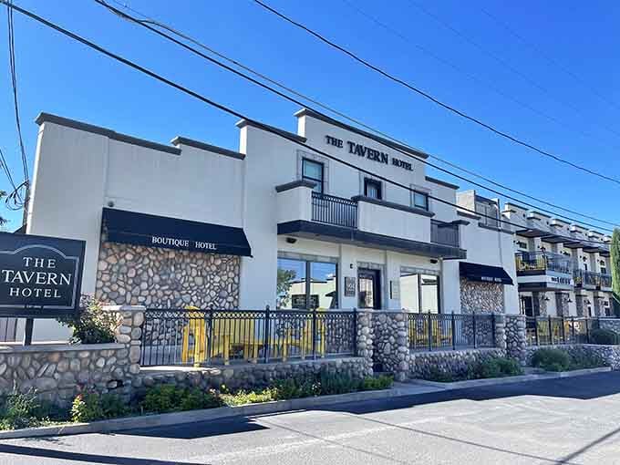 The Tavern Hotel blends historic charm with modern comfort, proving old buildings can absolutely learn new tricks.