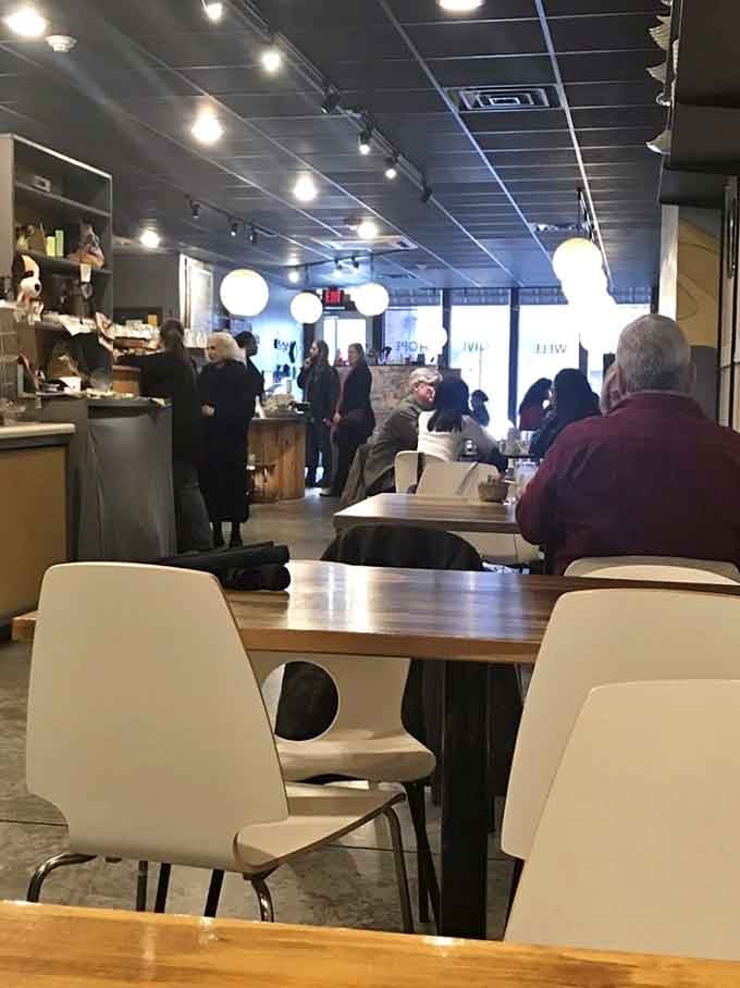 A dining room that fills up fast because word travels when you're doing something right every day.