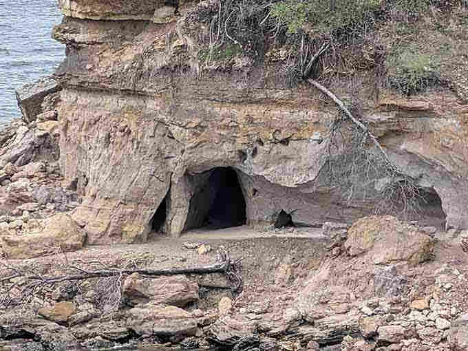 These limestone formations and small caves add an element of geological wonder to your beach day exploration adventures.