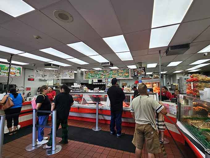 The diverse crowd tells the real story: when everyone shows up, you know it's absolutely legit.