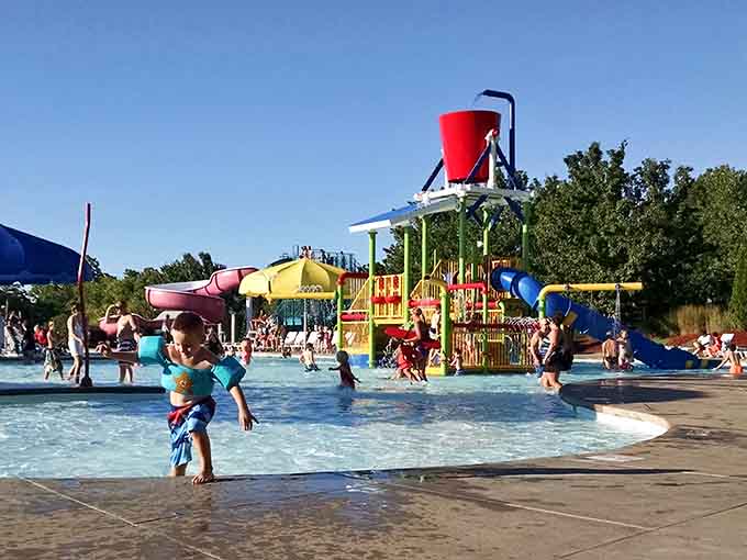 That running kid embodies every ounce of summer freedom we remember from our own childhood glory days.