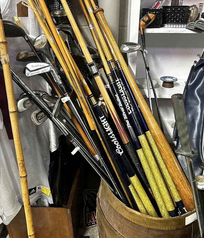 Vintage golf clubs for the purist who believes equipment from the Eisenhower era had better character.