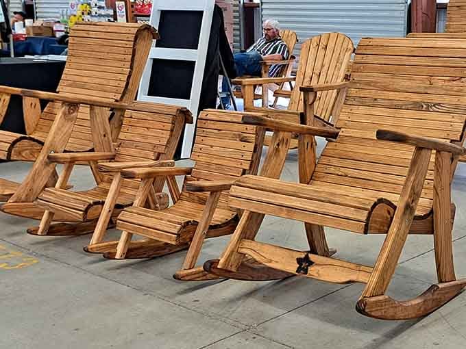 Rocking chairs built for serious porch-sitting, the kind that'll outlast your mortgage and then some without breaking.